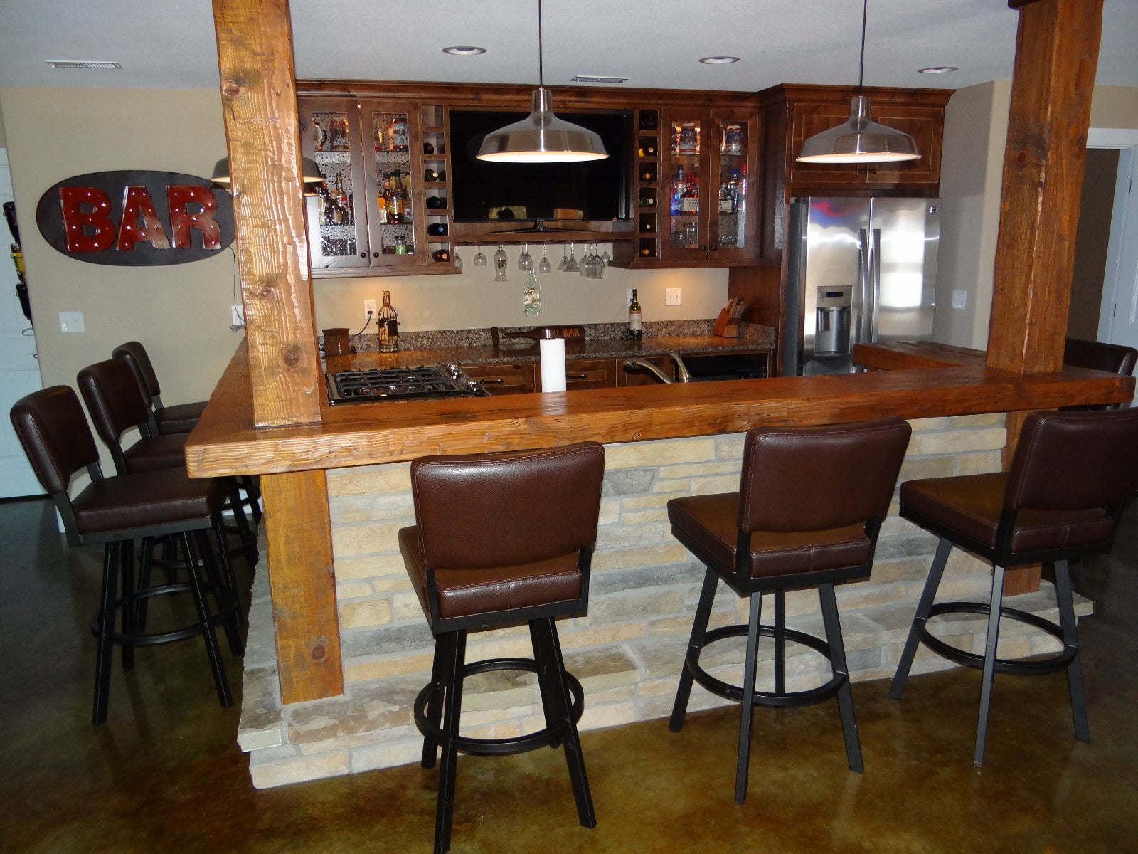 Custom Bars - Jake's Creative Woodworks